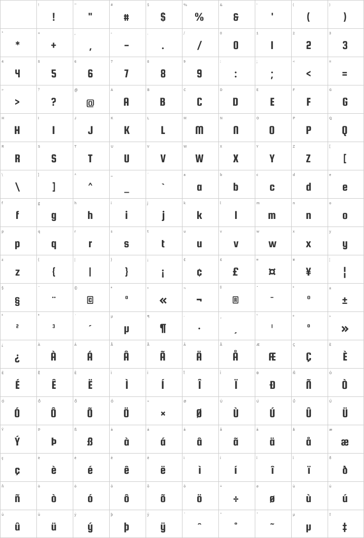 Squada One Font Free by Joe Prince » Font Squirrel