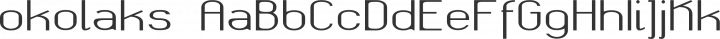 okolaks Font Free by GLUK fonts » Font Squirrel