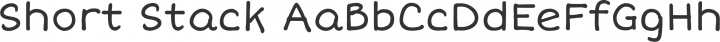 Short Stack Font Free by Sorkin Type Co » Font Squirrel