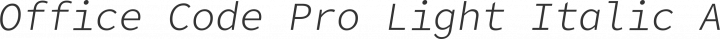 Office Code Pro Font Free by Nathan Rutzky » Font Squirrel