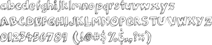 3Dumb Font Free by Tension Type » Font Squirrel