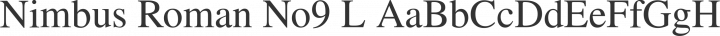 Nimbus Roman No9 L Font Free by URW++ » Font Squirrel