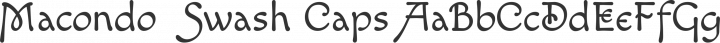 Macondo Font Free by John Vargas Beltrán » Font Squirrel