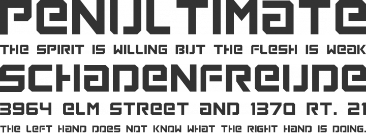 Loaded Font Free by Andrew Wilson | Font Squirrel