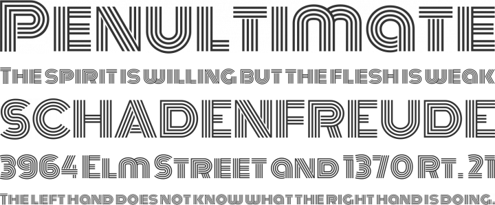 Monoton Font Free by Vernon Adams » Font Squirrel