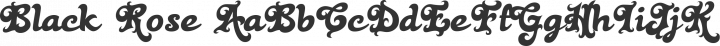 Black Rose Font Free by Bright Ideas » Font Squirrel