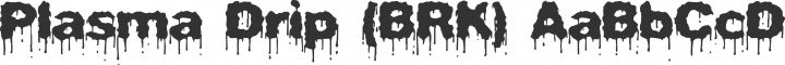 Plasma Drip Font Free by Brian Kent » Font Squirrel